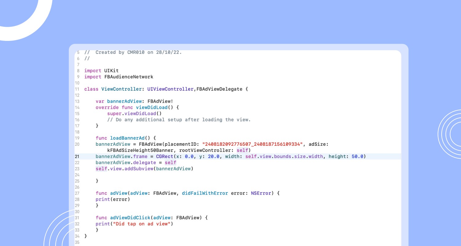 Connect Facebook SDK to advertise the app on Facebook