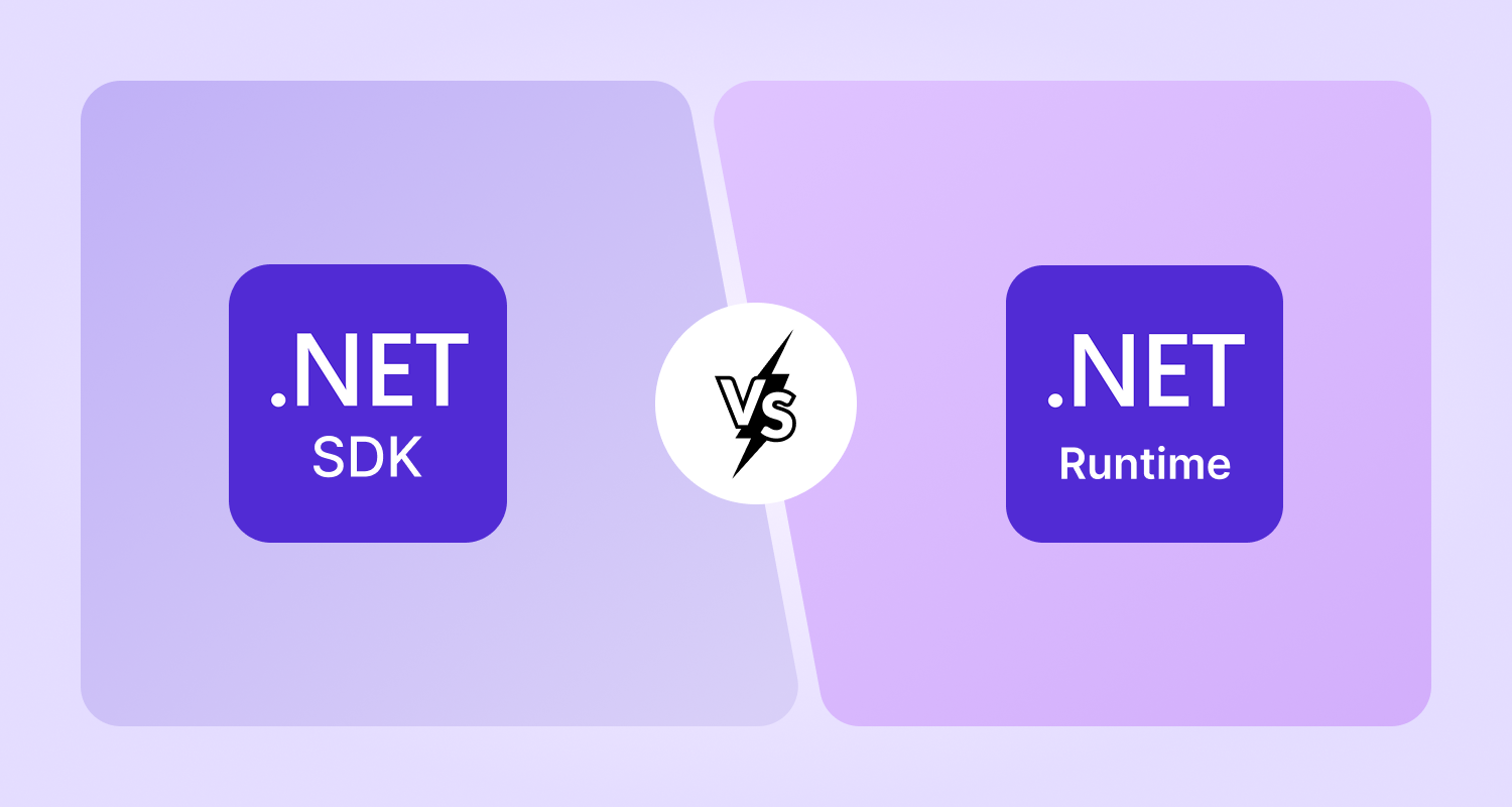 What Are The Difference Between Net Sdk And Net Runtime