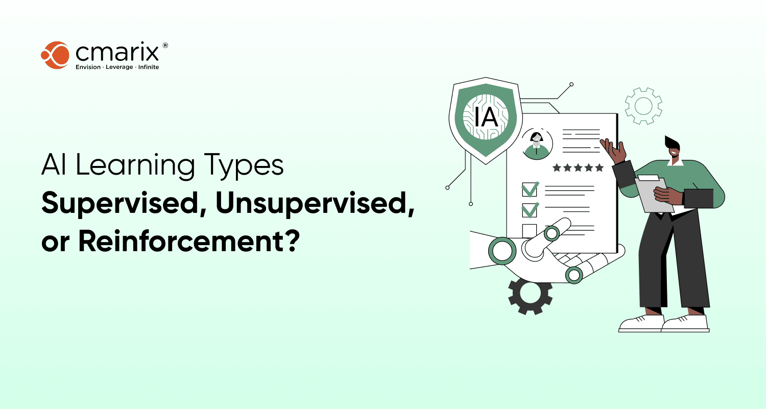 AI Learning Types - Supervised, Unsupervised, or Reinforcement