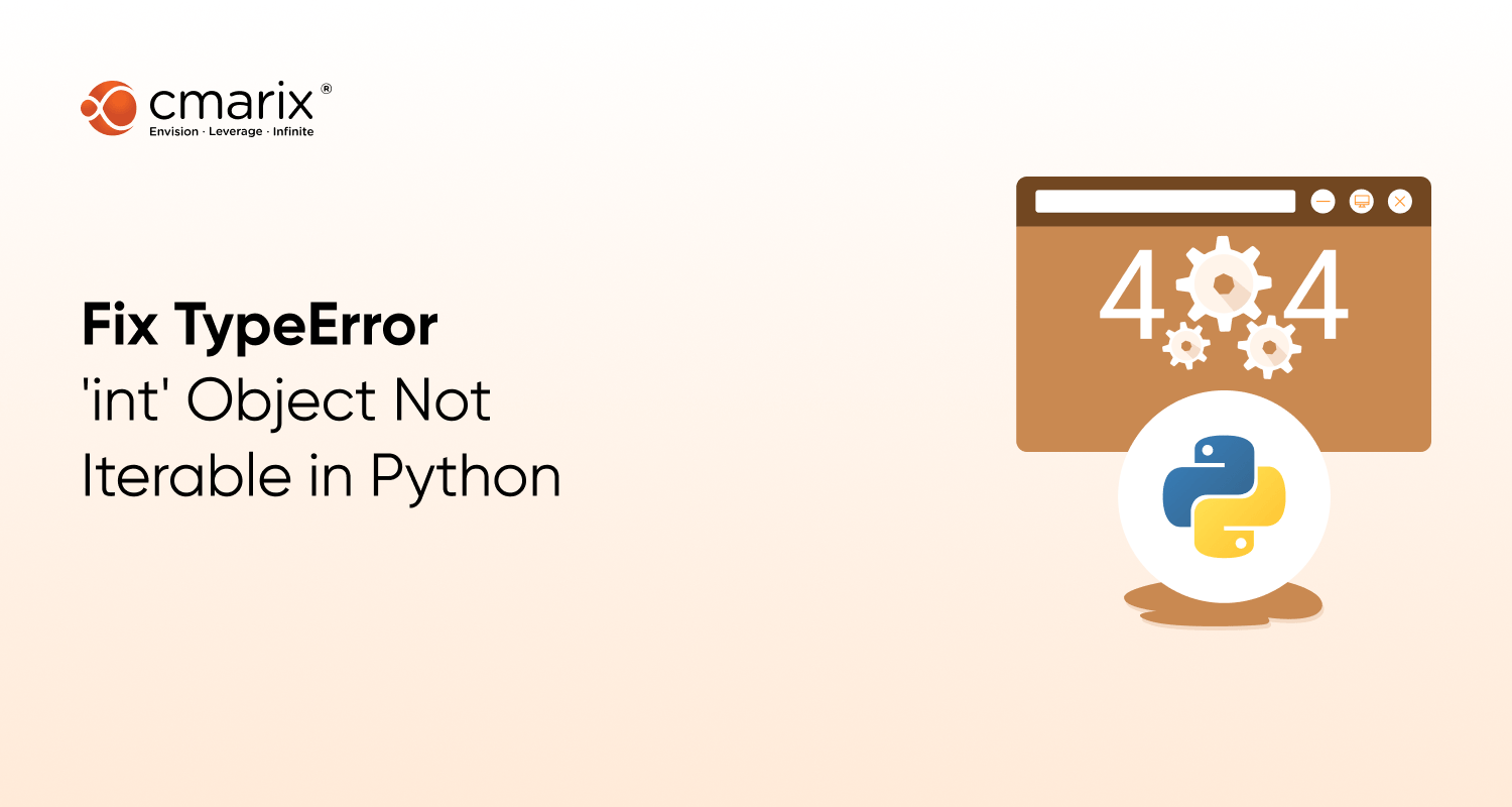 Fix TypeError: 'int' Object is Not Iterable in Python